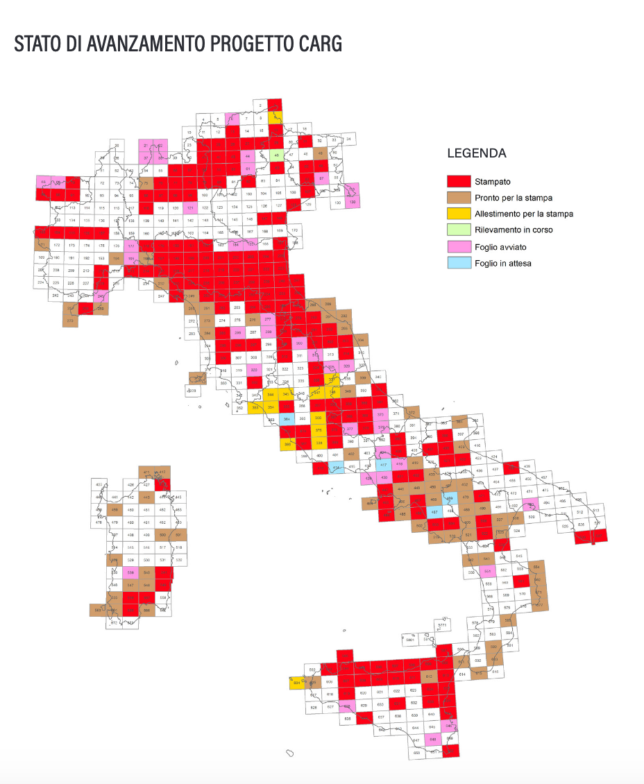 La Carta geologica italiana si bloccherà per mancanza di fondi?